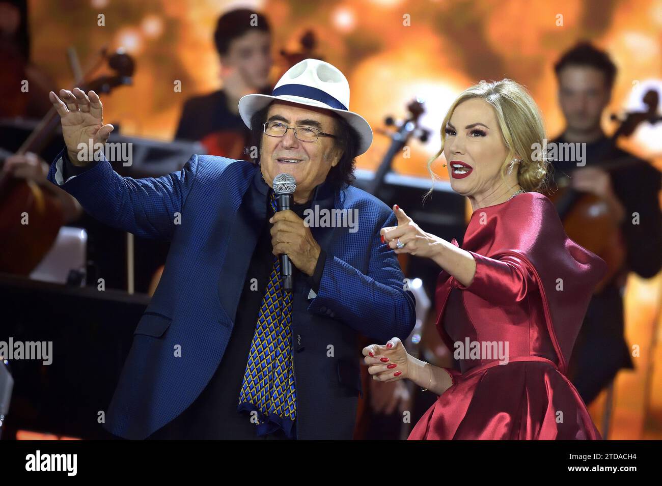 ROMA, ITALIA - 16 DICEMBRE: Al Bano, Albano Carrisi. Concerto di Natale ...