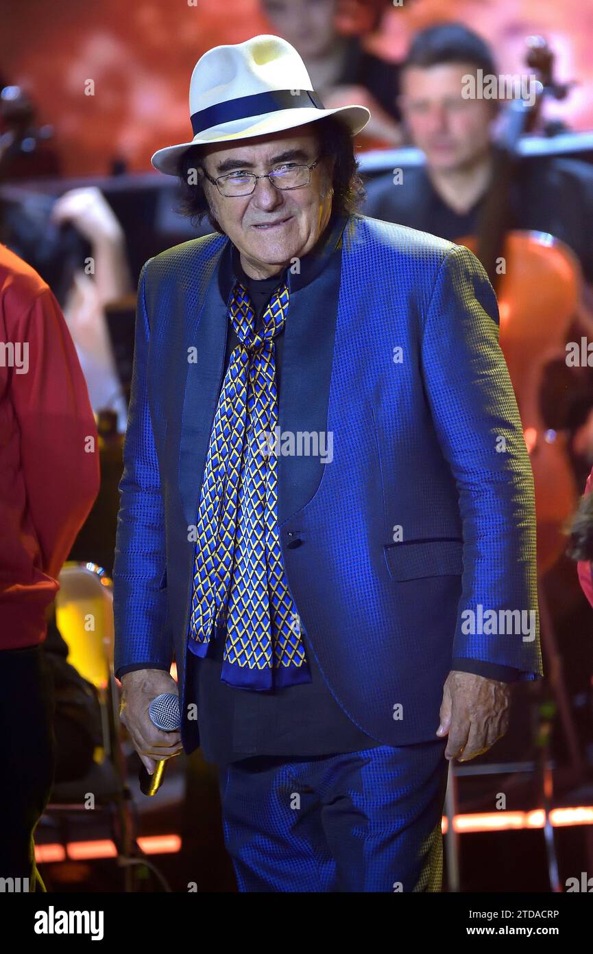 ROMA, ITALIA - 16 DICEMBRE: Al Bano, Albano Carrisi. Concerto di Natale ...