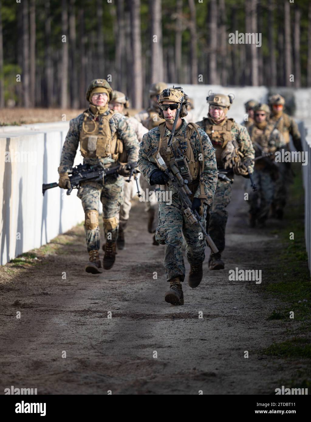 U.S. Marines with 3rd Battalion, 2d Marine Regiment, 2d Marine Division ...