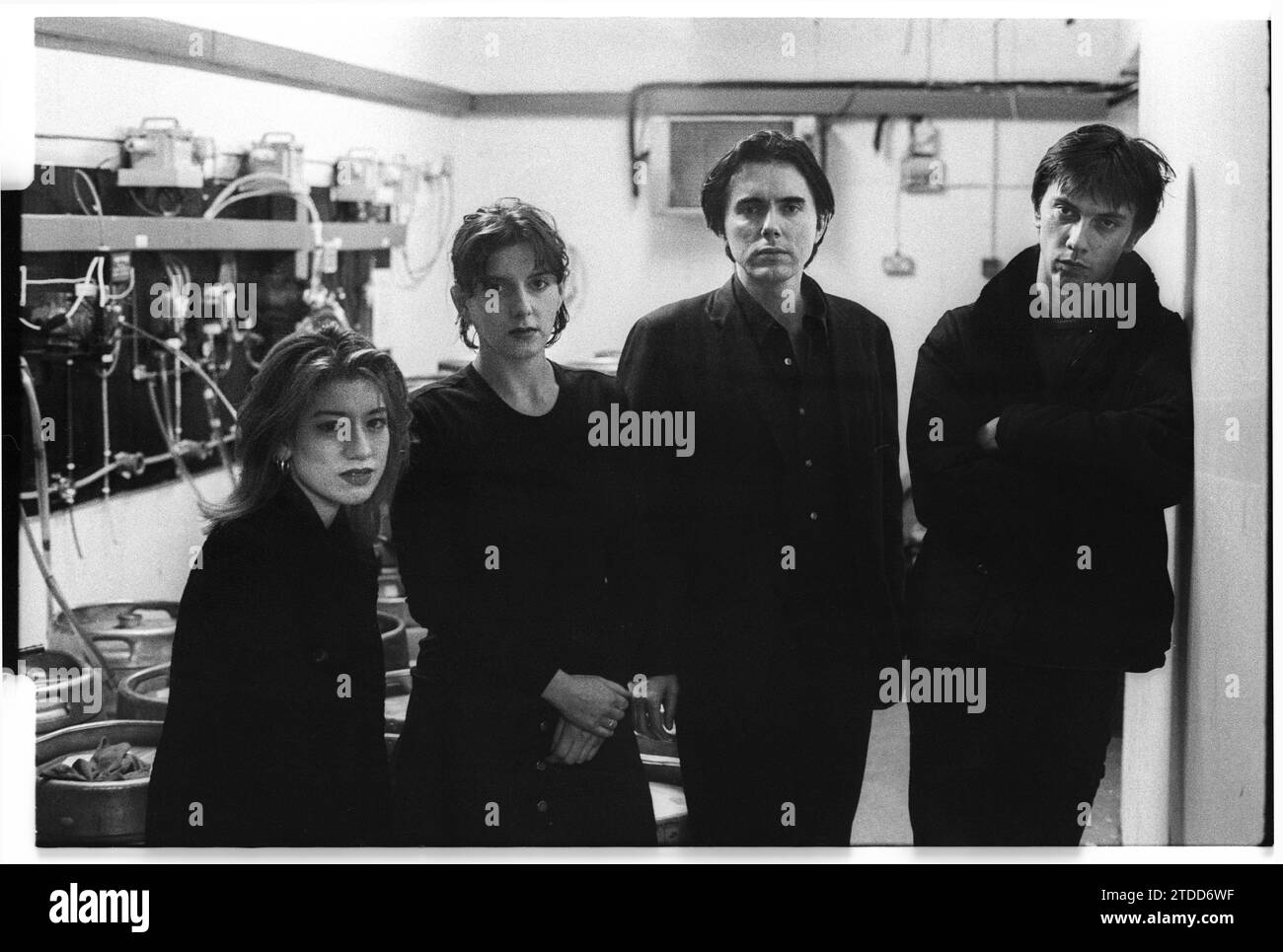 LUSH, FULL BAND PORTRAIT, 1996: The British band Lush (L-R: Miki ...