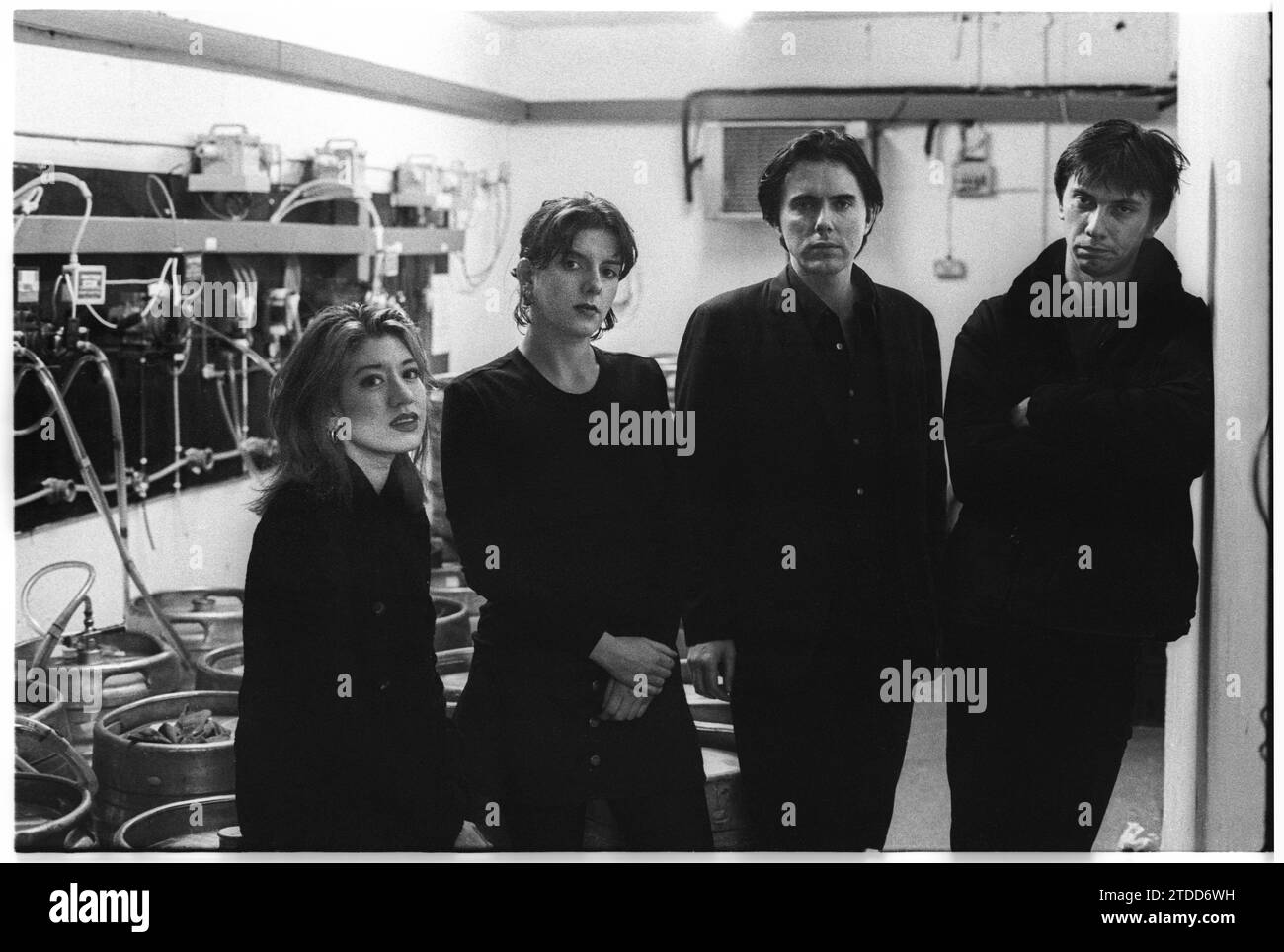 LUSH, FULL BAND PORTRAIT, 1996: The British band Lush (L-R: Miki ...