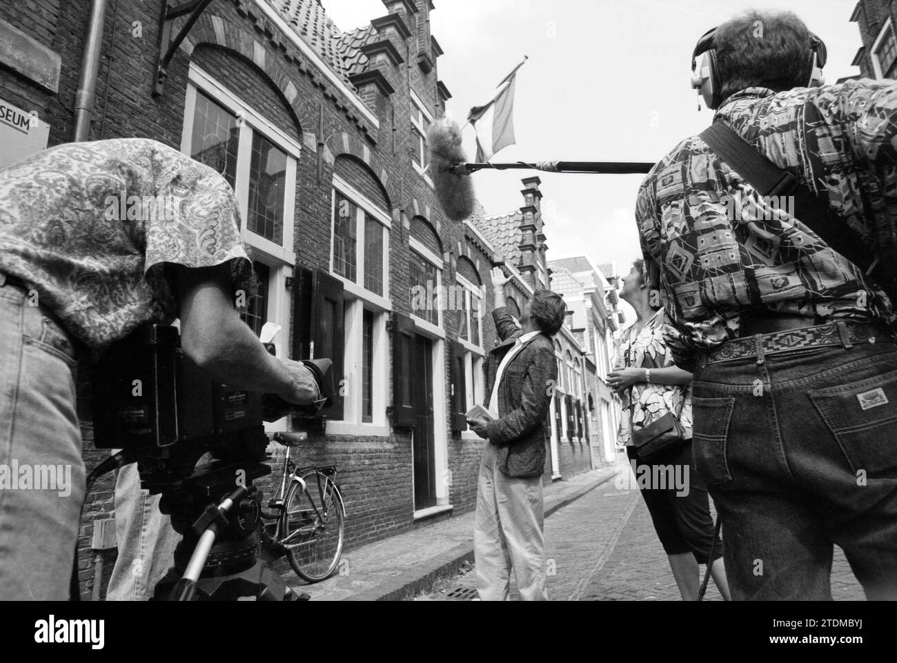 Registrazioni televisive Frans Hals, Haarlem, Paesi Bassi, 15-08-1991, Whizgle News from the ...