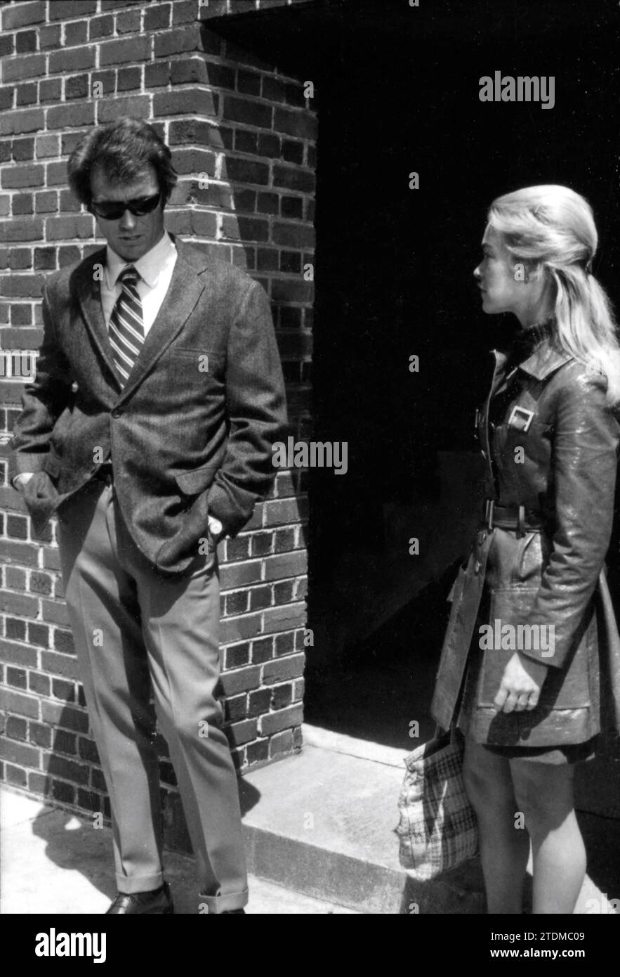 CLINT EASTWOOD e LYN EDGINGTON sul set location foto candida a San ...