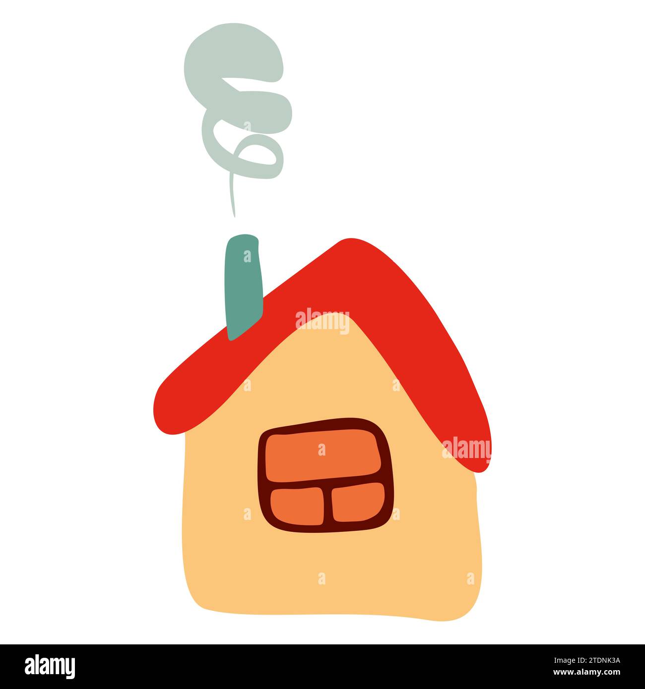 La casa storta Immagini Vettoriali Stock - Alamy