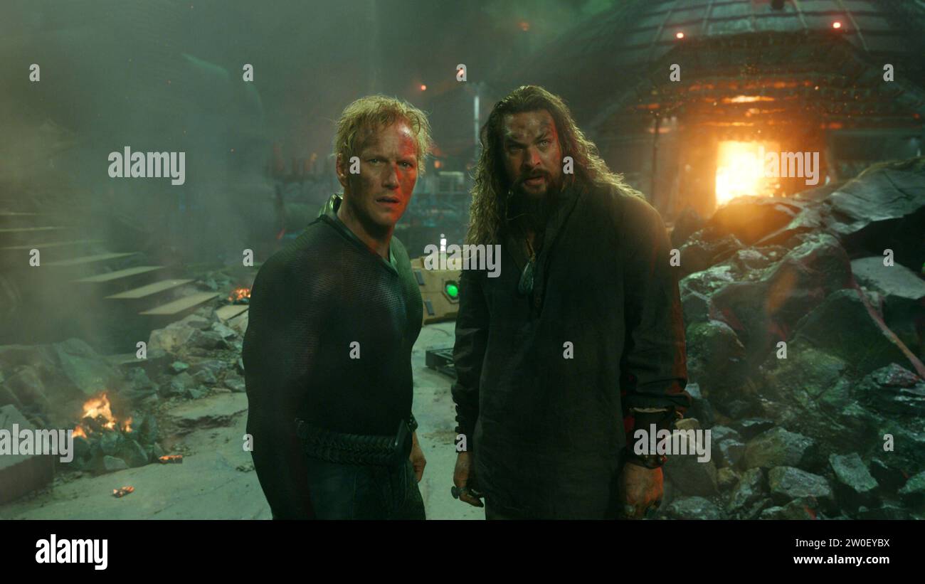 PATRICK WILSON e JASON MOMOA in AQUAMAN AND THE LOST KINGDOM (2023 ...