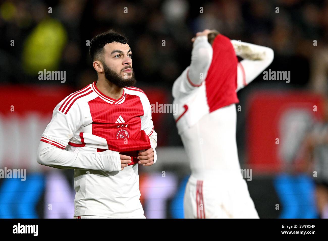 UTRECHT - Georges Mikautadze dell'Ajax dopo il secondo turno della KNVB Cup match tra USV ...