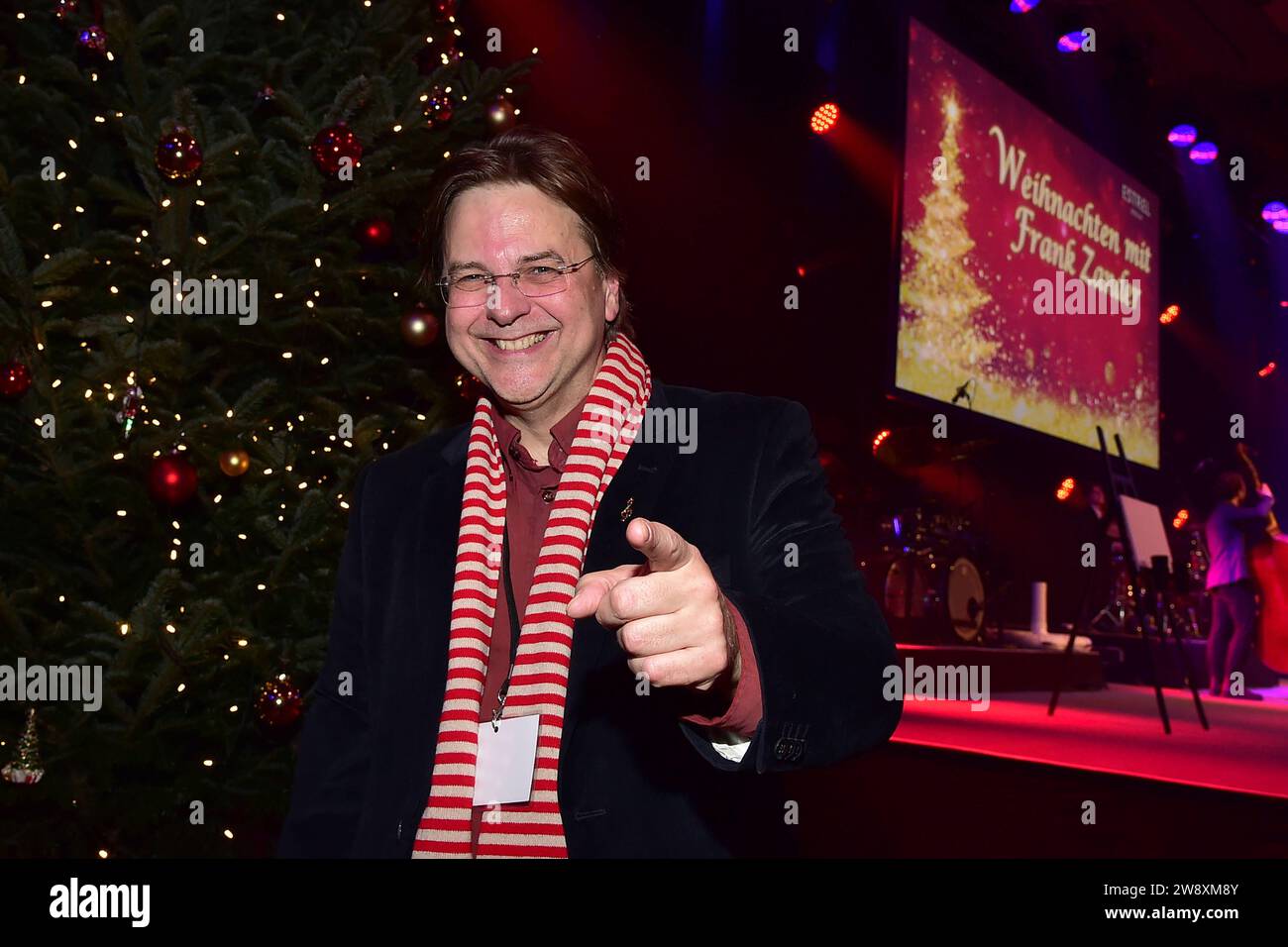 29. Weihnachtsfest für Obdachlose Marcus Zander, Vertrat seinen Vater ...