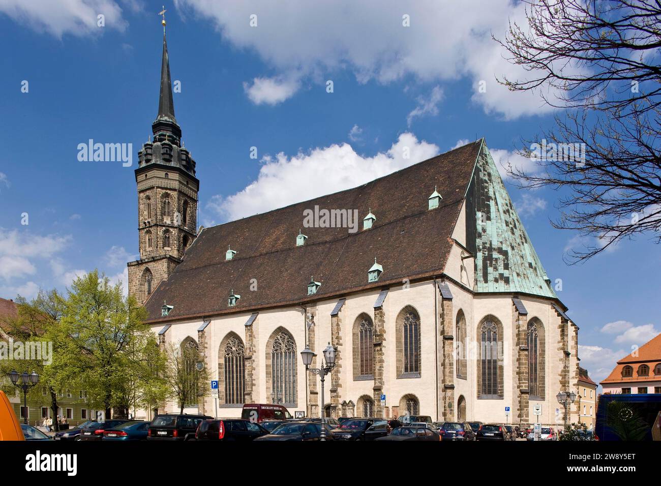 La cattedrale di San Pietro a Bautzen è la più antica e una delle più ...