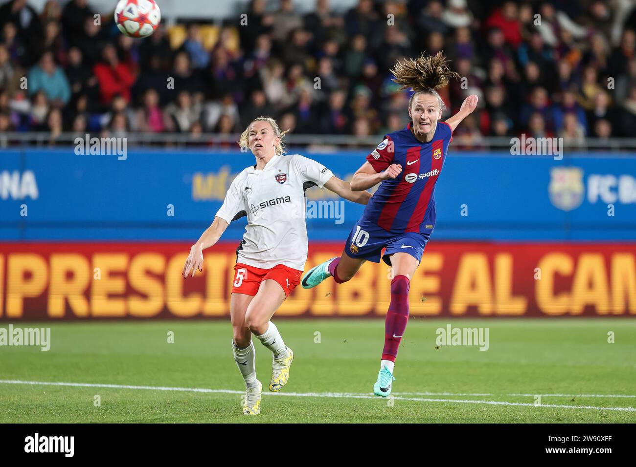 Barcellona, Spagna. 21 dicembre 2023. Caroline Graham Hansen (10) del ...