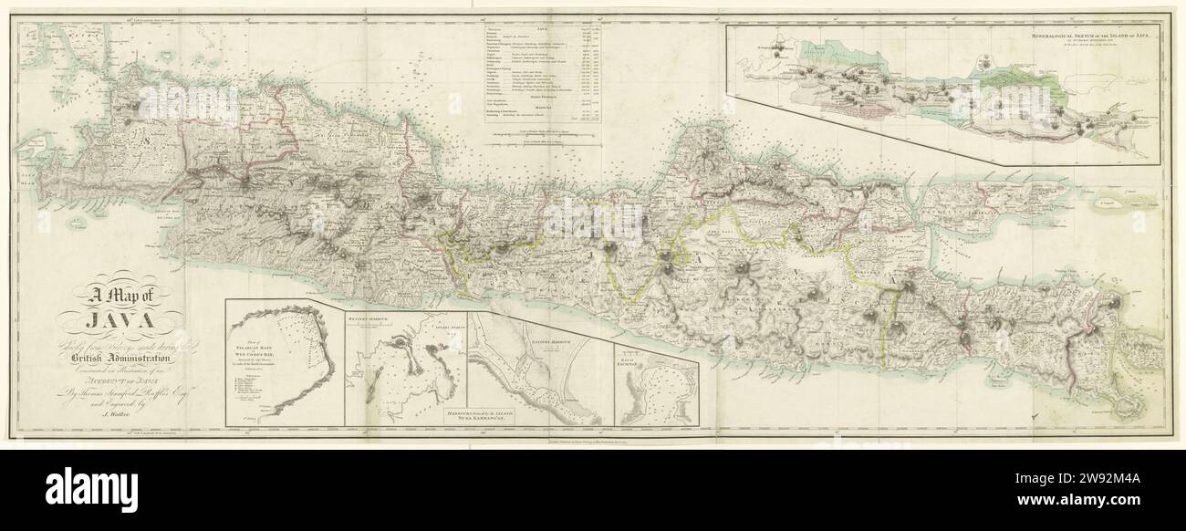 Isola di giava maps immagini e fotografie stock ad alta risoluzione - Alamy