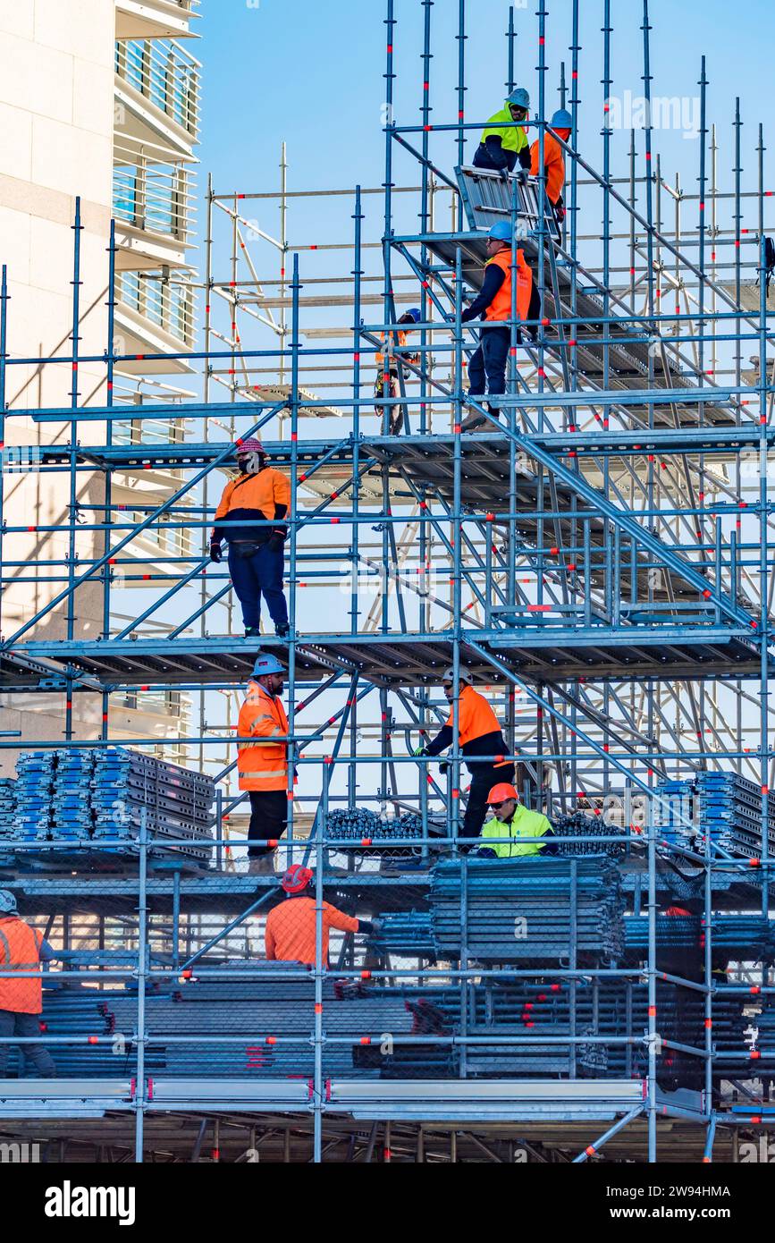 Ponteggi in lega leggera immagini e fotografie stock ad alta risoluzione - Alamy