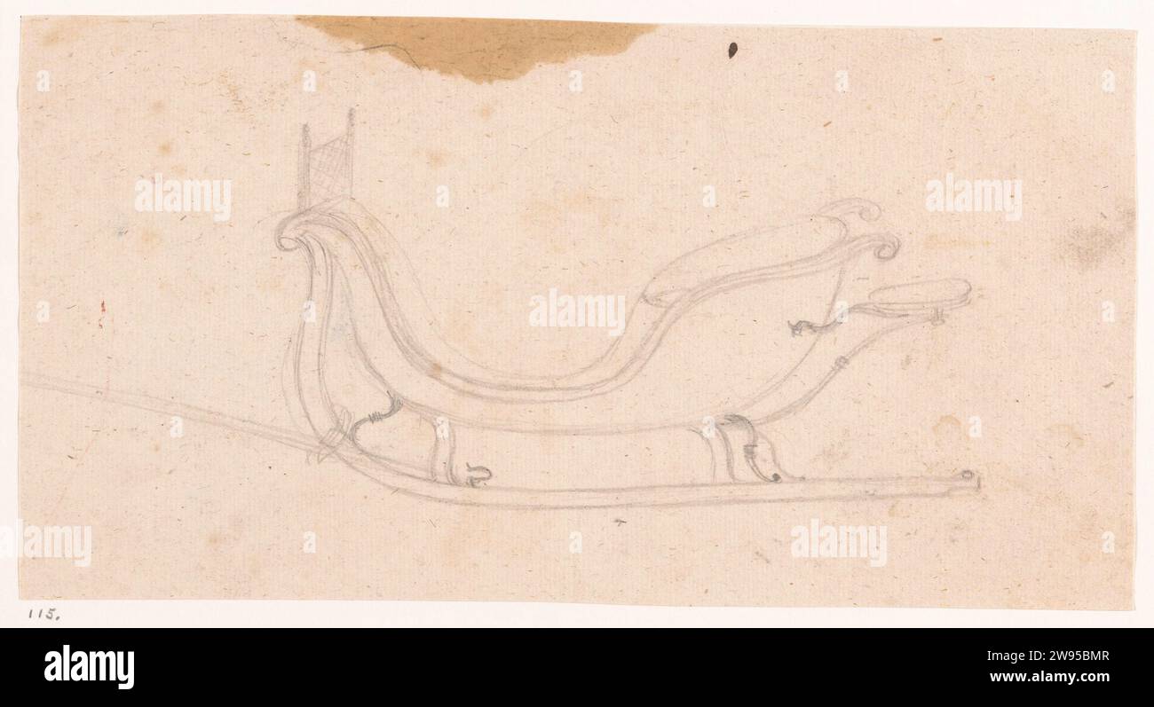 Disegno di una slitta trainata da cavalli immagini e fotografie stock ...