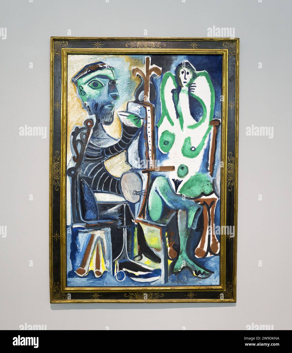 Il pittore e la modella picasso immagini e fotografie stock ad alta ...