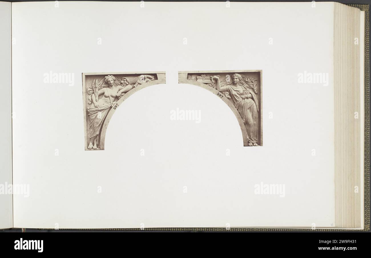 GIPS Models for Sculptures on the Palais du Louvre: Left 'l'Abondance ...