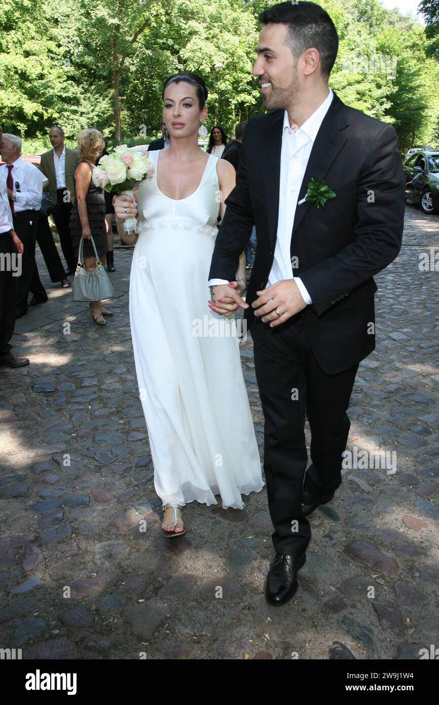 Hochzeit von Bushido 33 / Anis Mohamed Youssef Ferchichi und Seine schwangere Freundin Anna ...