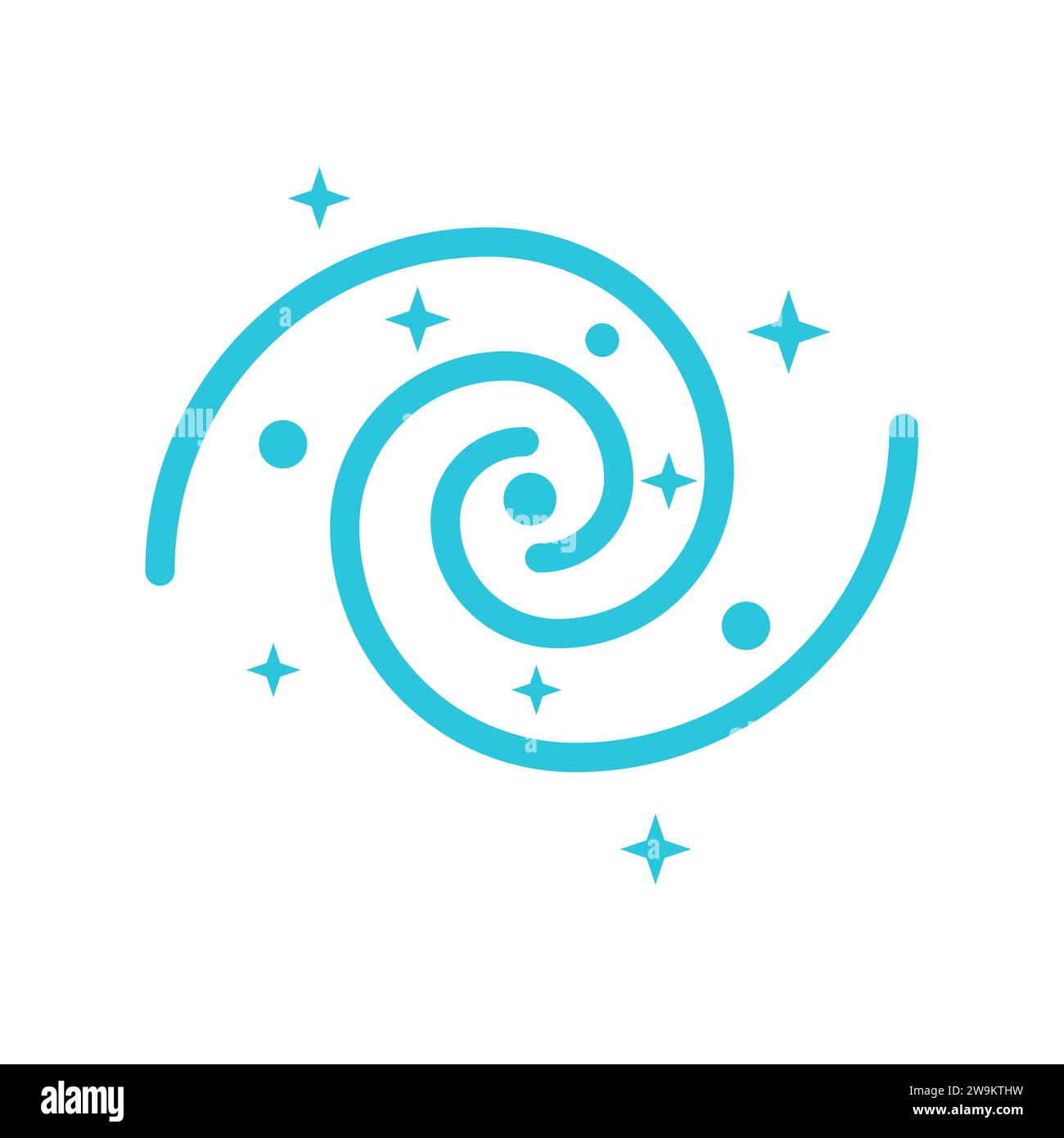 Sistema via lattea Immagini Vettoriali Stock - Alamy
