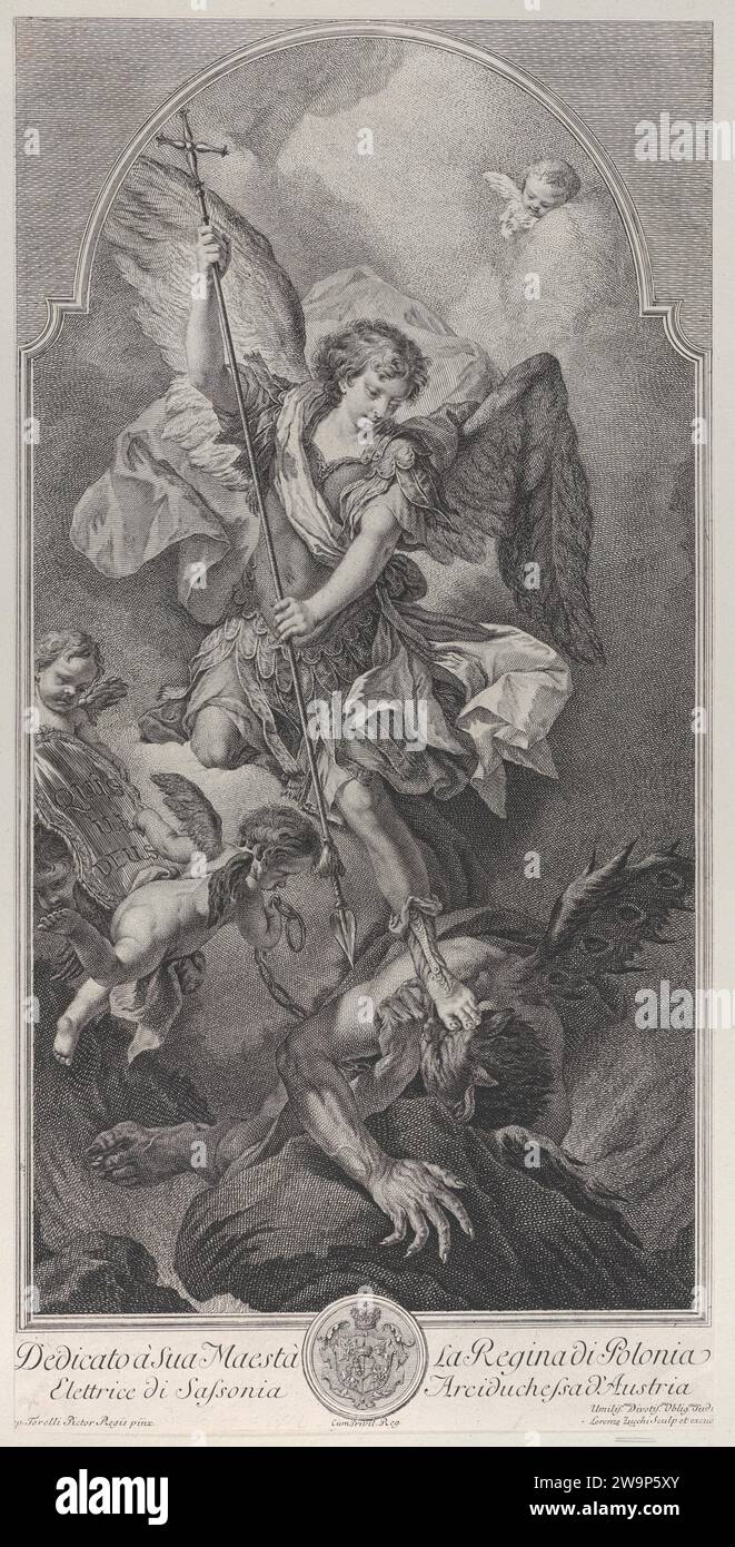 L'arcangelo michele sconfigge immagini e fotografie stock ad alta ...