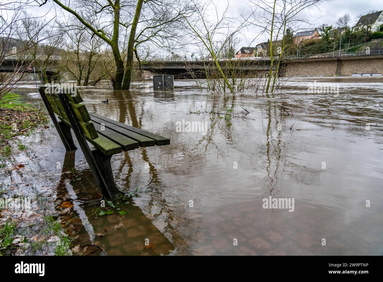 Acqua alta sulla Ruhr, dopo giorni di forti piogge la Ruhr sta ...
