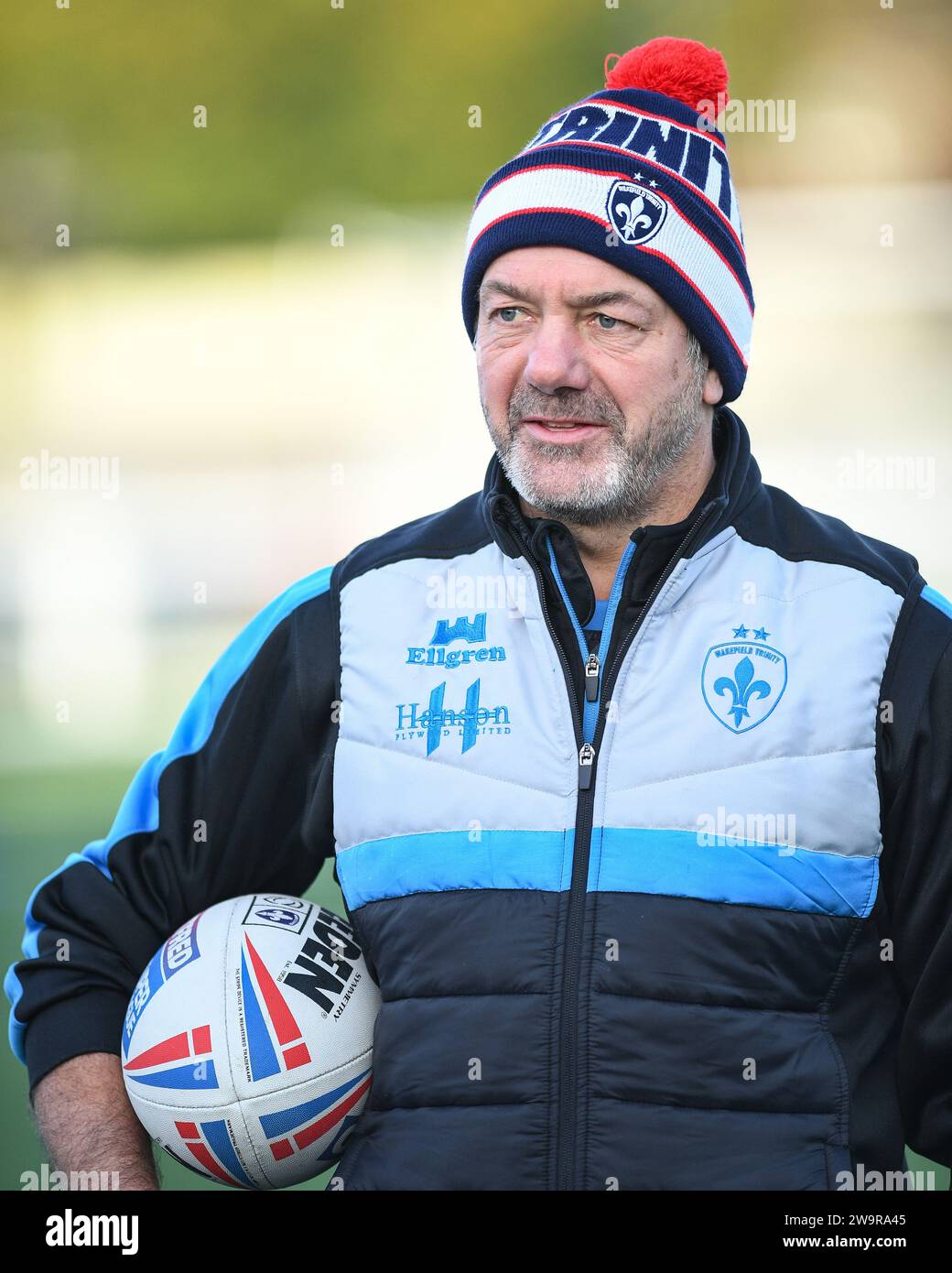 Wakefield, Inghilterra - 17 novembre 2023 - Darryl Powell Head Coach ...