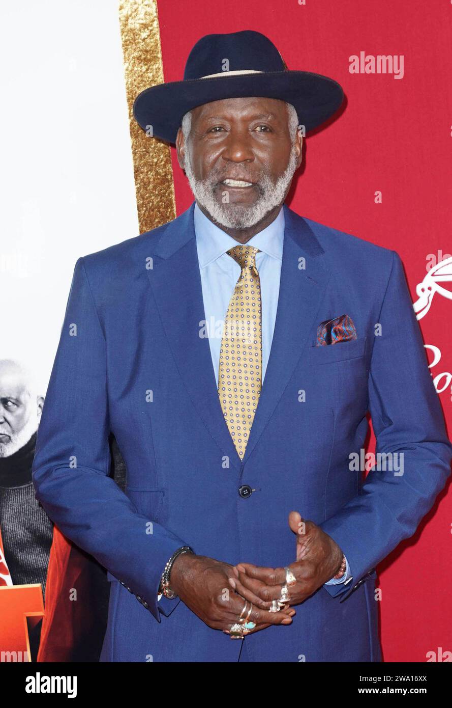 OCTOBER 24th 2023: Actor Richard Roundtree - best known for his role as ...