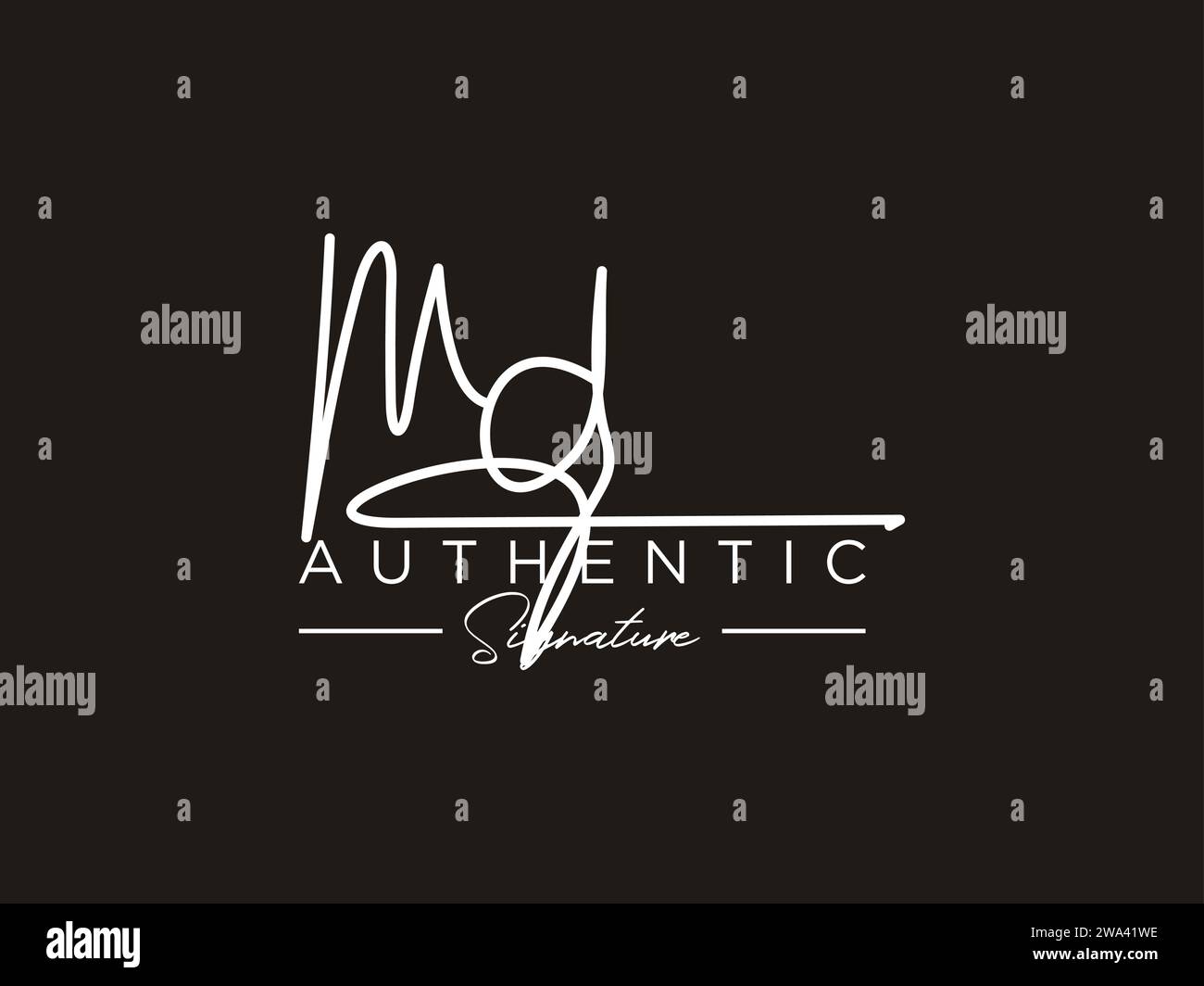 Alfabeto md Immagini Vettoriali Stock - Alamy