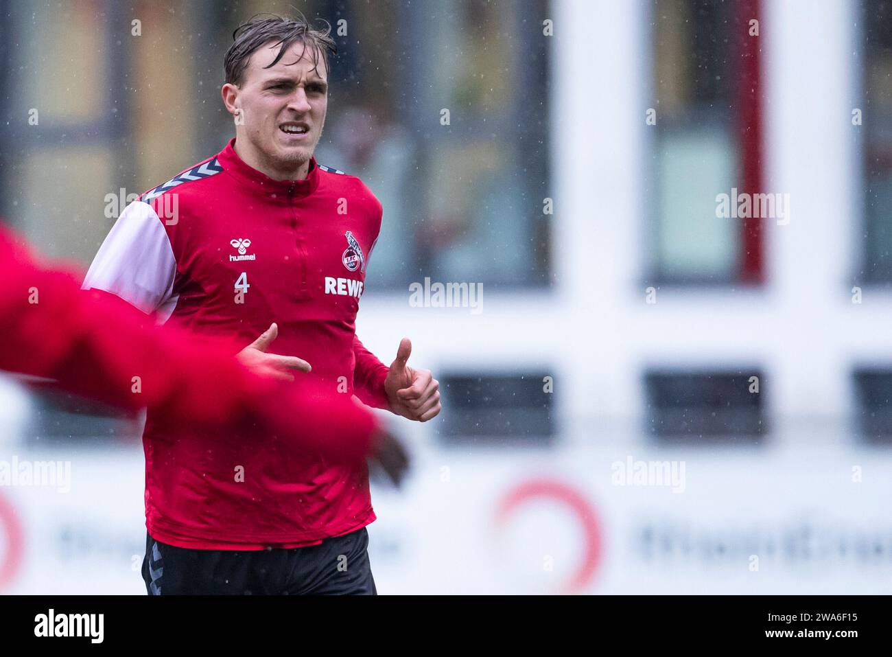 Timo H?BERS (1. FC K?ln, n. 4). Trainingsauftakt des 1. Le normative FC K?ln, AM 02.01.2024 ...
