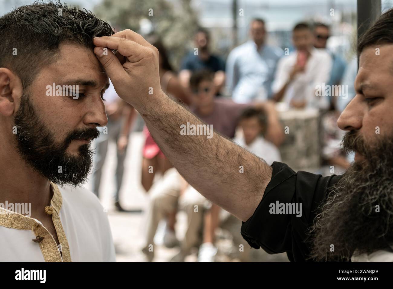 Mistero del battesimo immagini e fotografie stock ad alta risoluzione ...