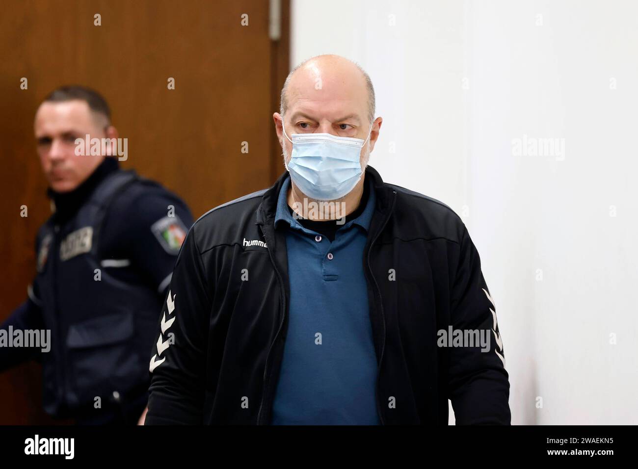 Der Angeklagte Thomas Drach bei seinem Strafprozess vor dem Kölner ...