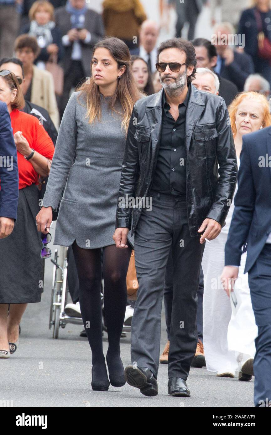 Foto del file datata 1 settembre 2017 - Anouchka Delon e Anthony Delon ...