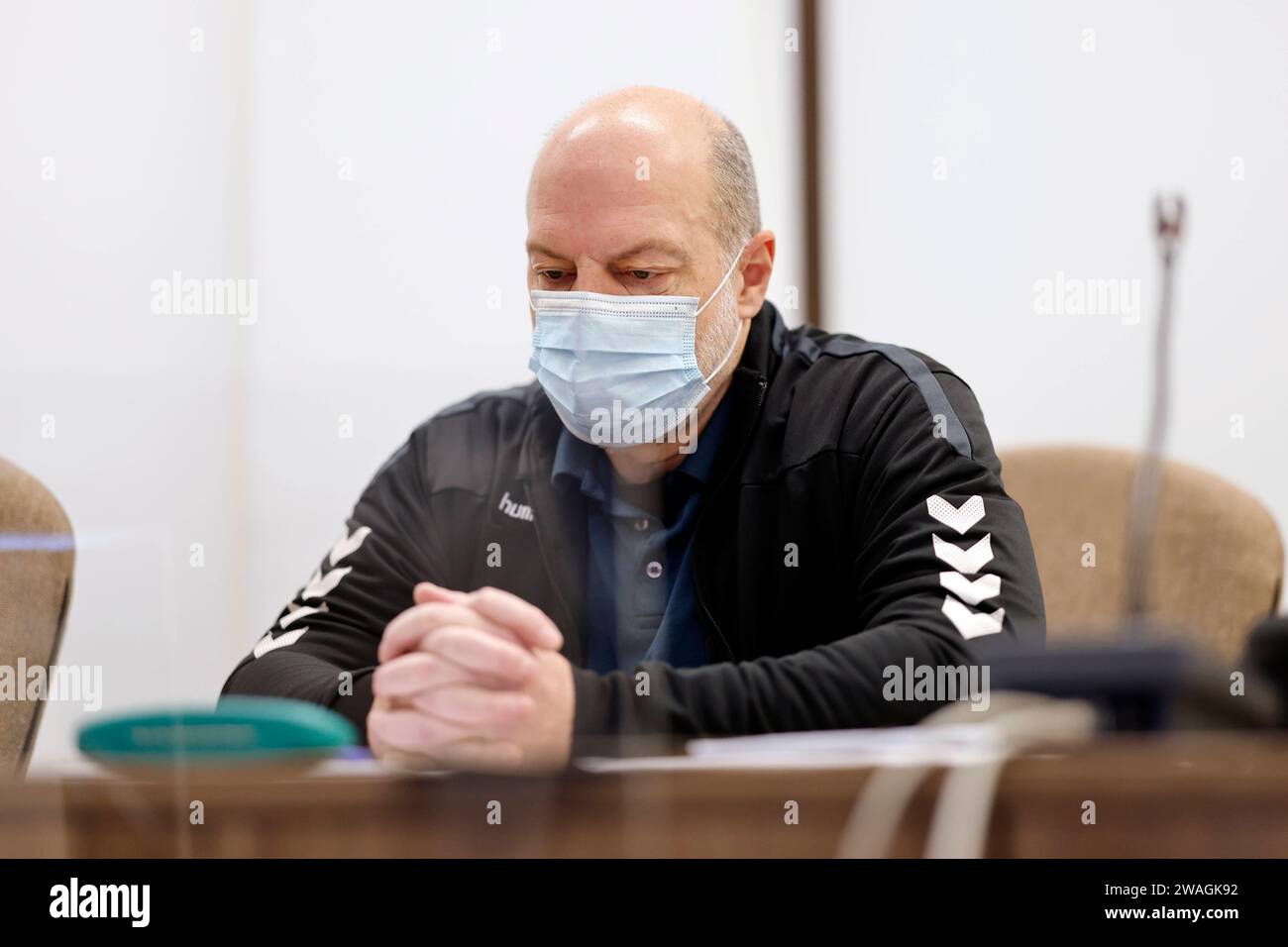 Der Angeklagte Thomas Drach bei seinem Strafprozess vor dem Kölner ...