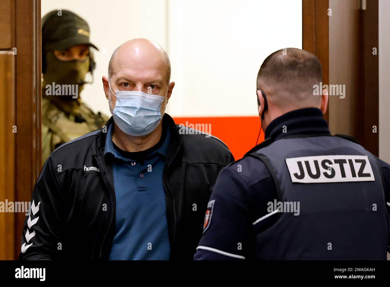 Der Angeklagte Thomas Drach bei seinem Strafprozess vor dem Kölner ...