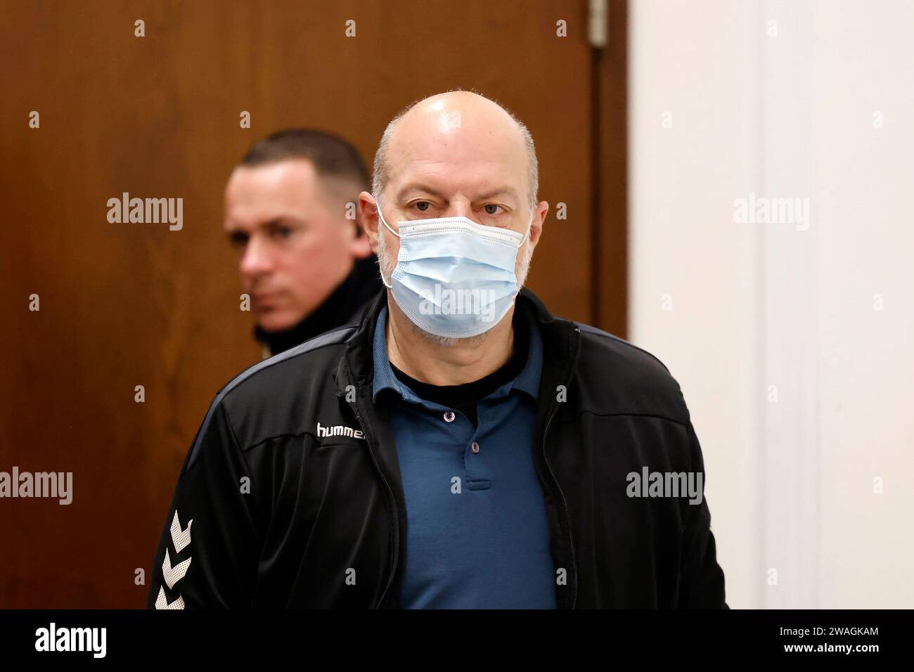 Der Angeklagte Thomas Drach bei seinem Strafprozess vor dem Kölner ...