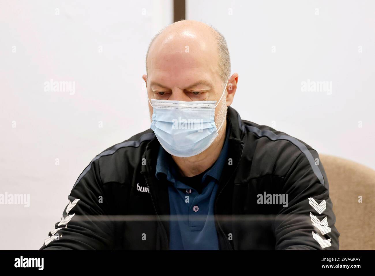 Der Angeklagte Thomas Drach bei seinem Strafprozess vor dem Kölner ...