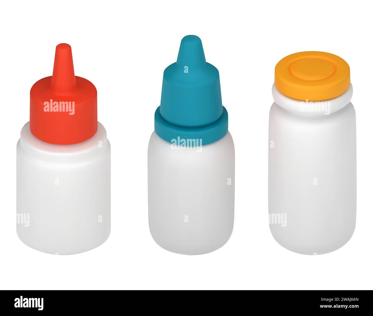 Bottle eye drops icon cartoon Immagini Vettoriali Stock - Alamy