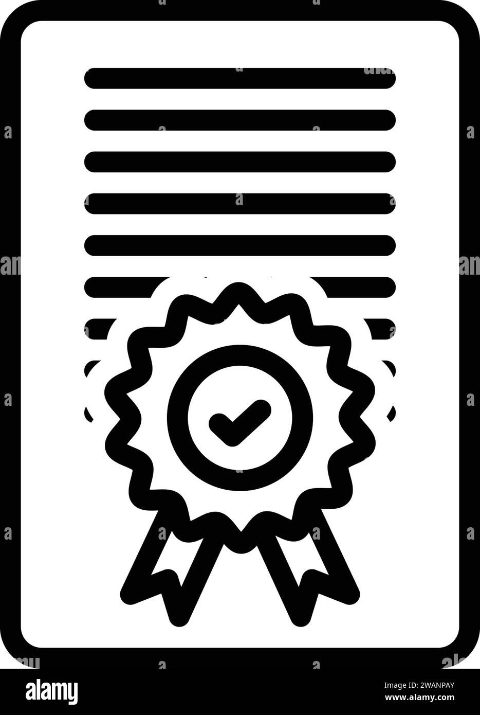 Certificato di accreditamento Foto e Immagini Stock in Bianco e Nero ...