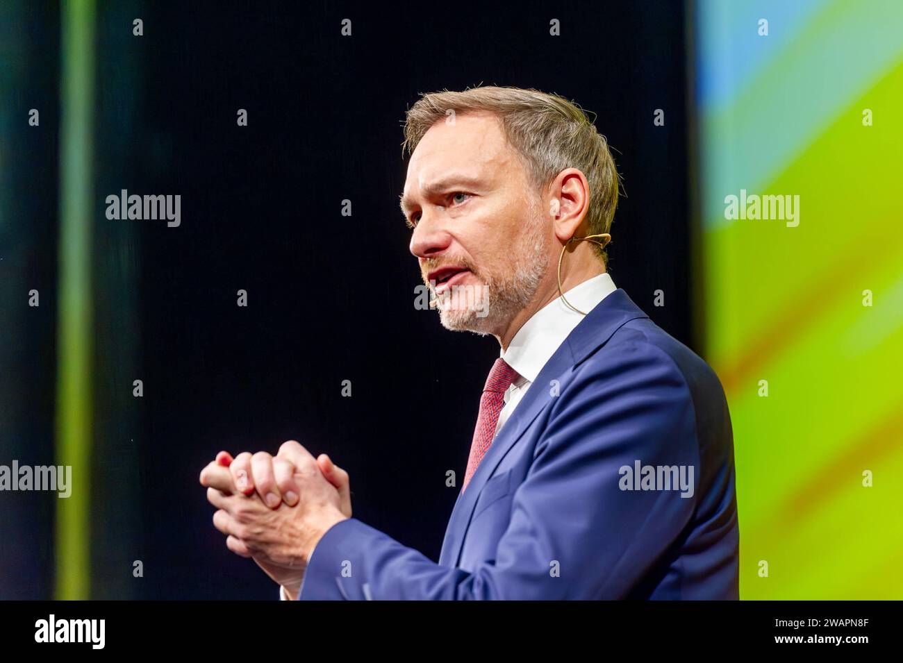 Stoccarda 125. Ordentlicher Landesparteitag, am Dreikoenigskundgebung ...