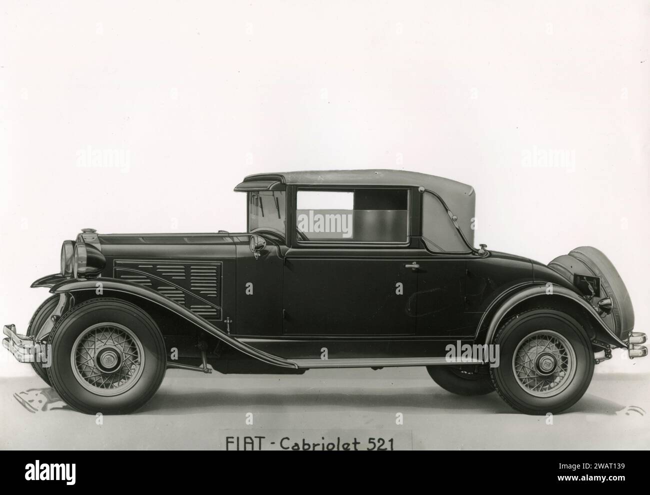 Fiat cabriolet vintage car immagini e fotografie stock ad alta ...