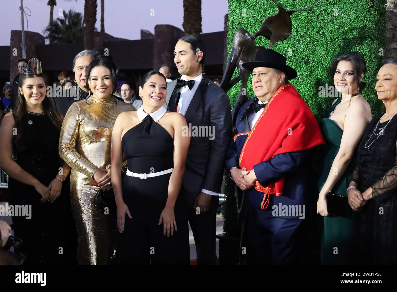 Palm Springs, California, Stati Uniti 4 gennaio 2024. Lawren ''Lulu ...