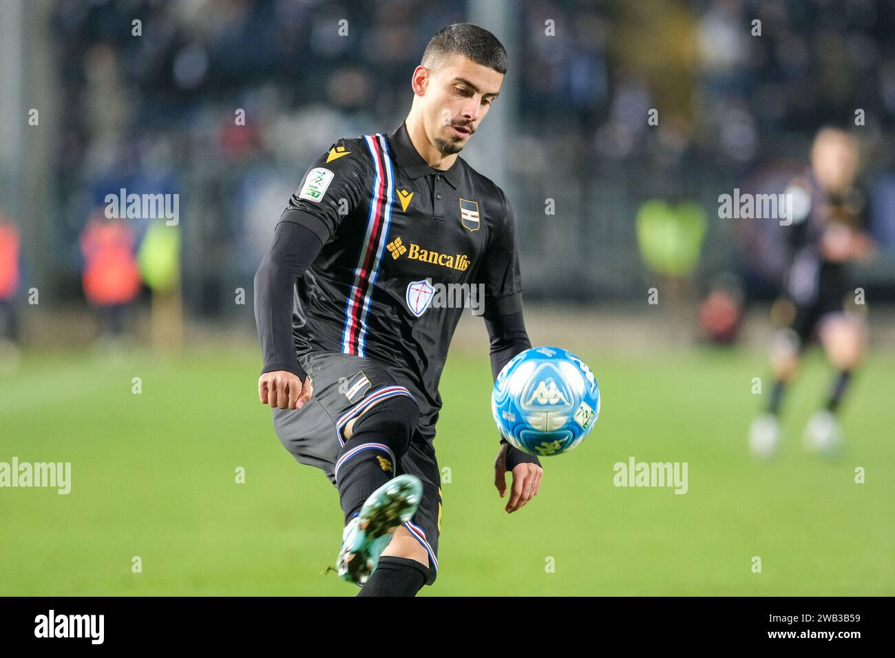 Durante la partita del campionato italiano di serie B tra Brescia ...