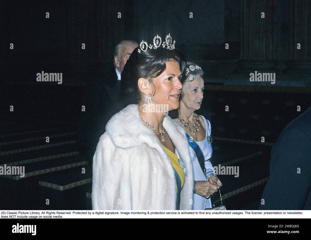 Regina Silvia di Svezia. Moglie dell'attuale re di Svezia, Carlo XVI ...