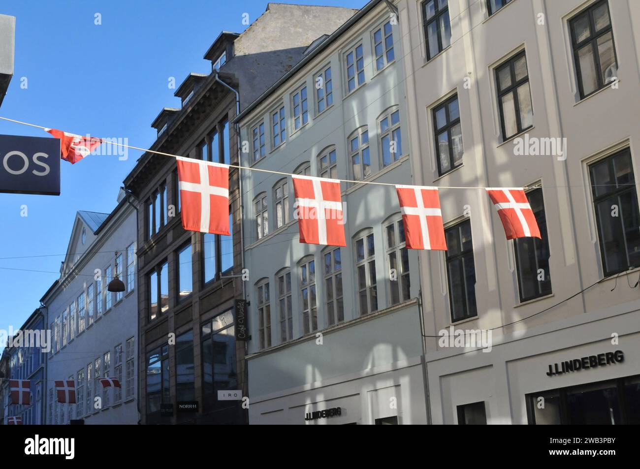 Copenaghen, Danimarca /08 gennaio 2024/.i danesi iniziano a festeggiare ...