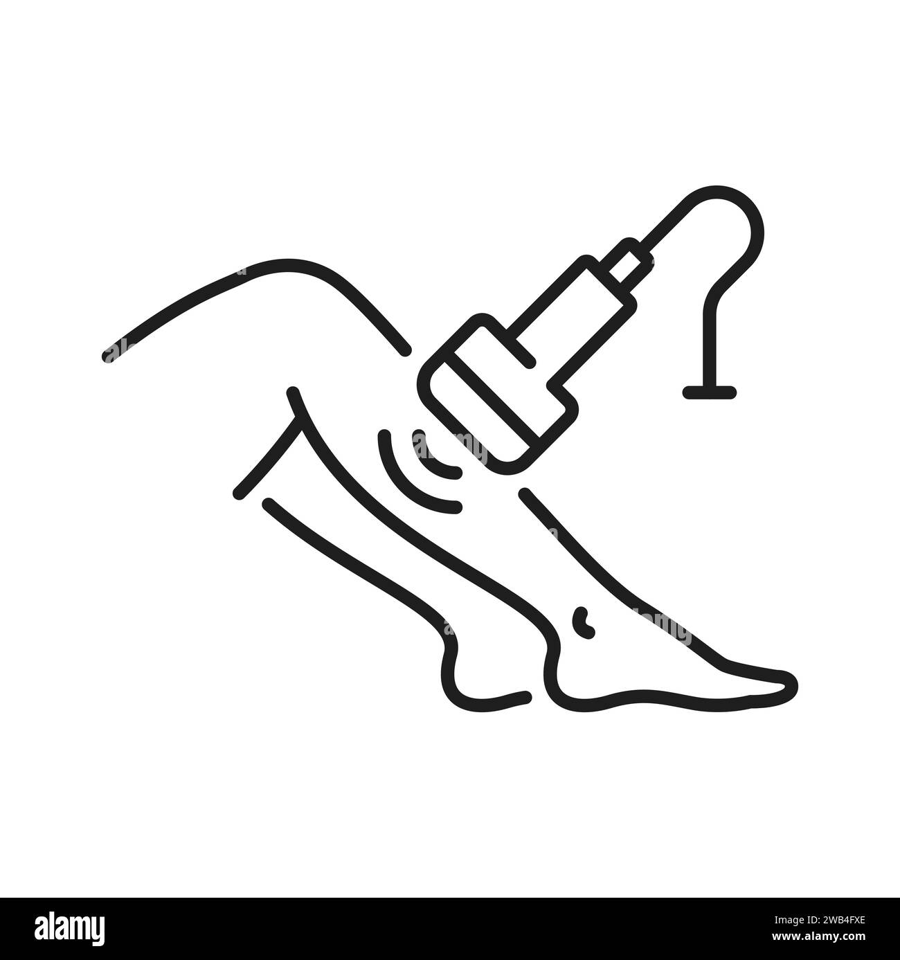 Edema alle gambe Foto e Immagini Stock in Bianco e Nero - Alamy