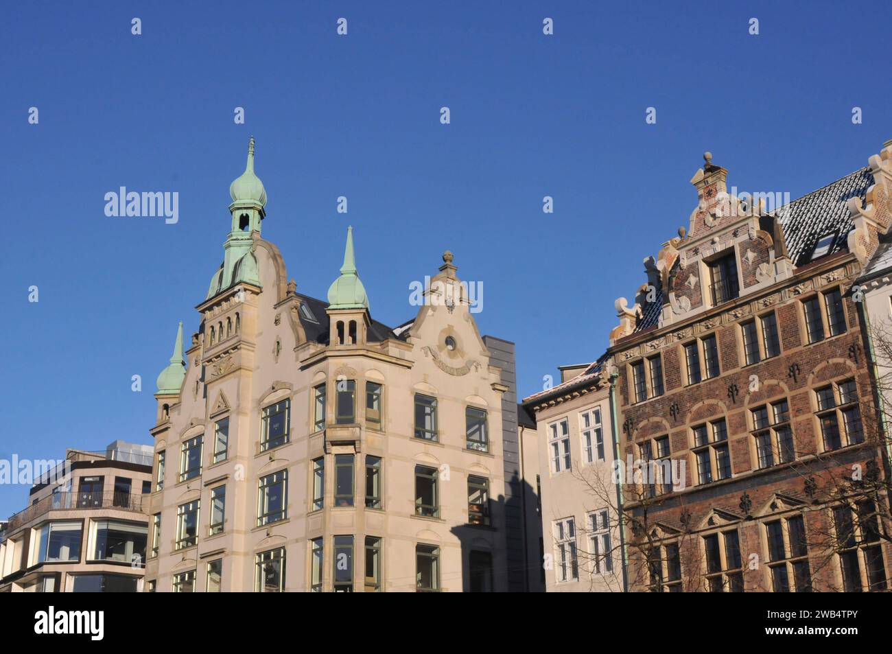 Copenhagen, Danimarca /08 gennaio 2024/. Antica architettura danese e ...