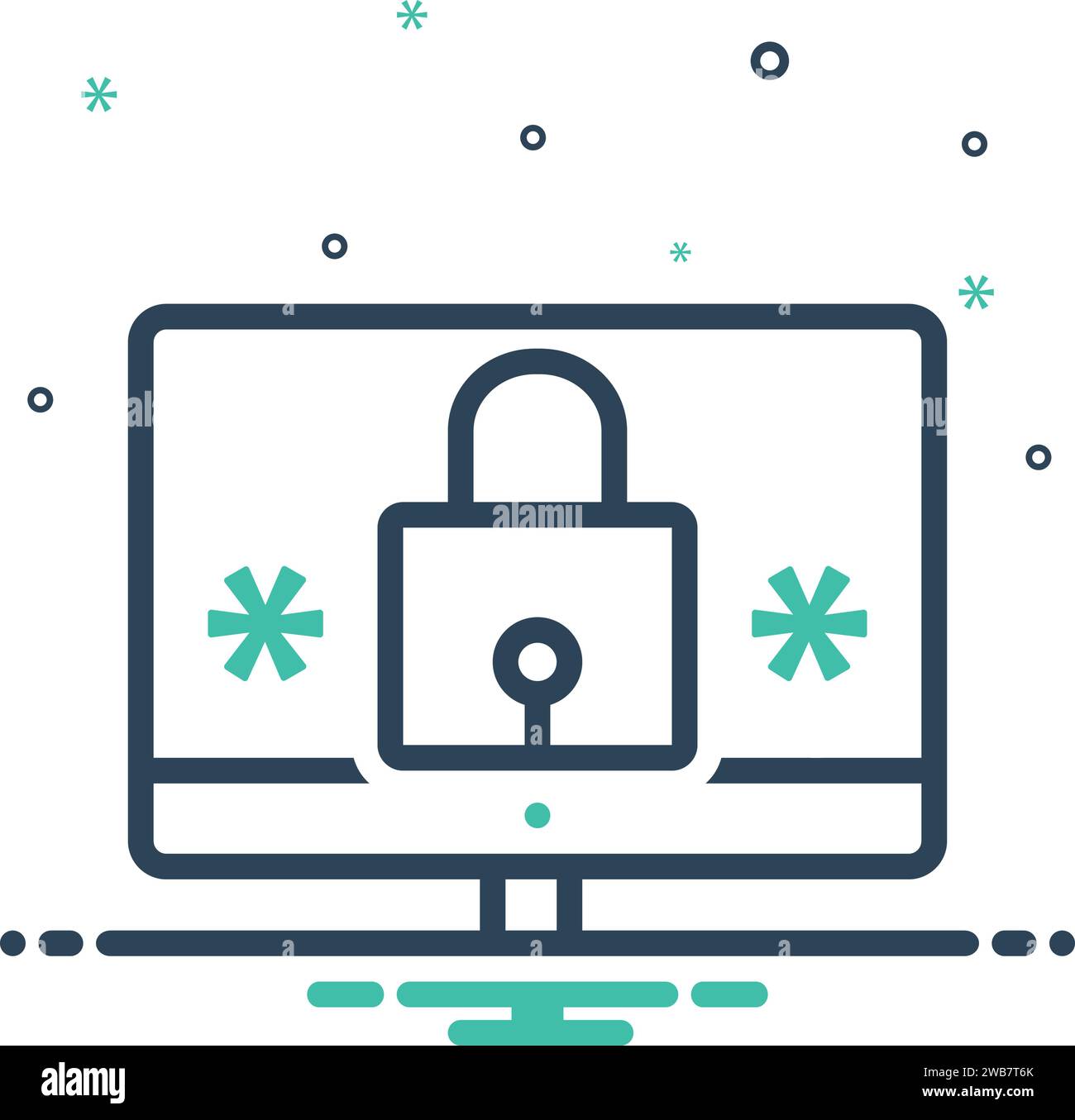 Gestore di password Immagini Vettoriali Stock - Alamy