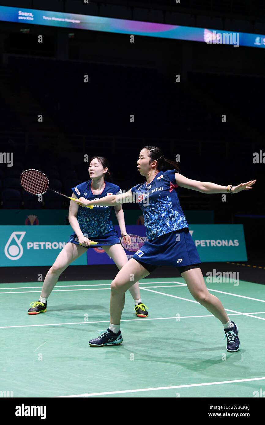Axiata Arena, Kuala Lumpur, Malesia. 9 gennaio 2024. Wakana Nagahara ...
