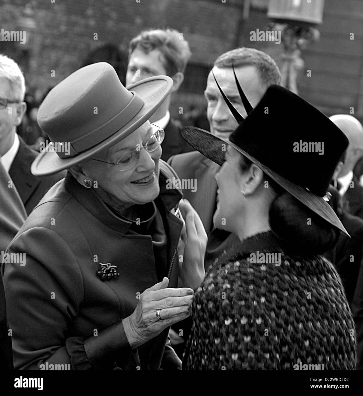 Königin margrethe und prinzessin mary und prinz frederik und prinz Foto ...