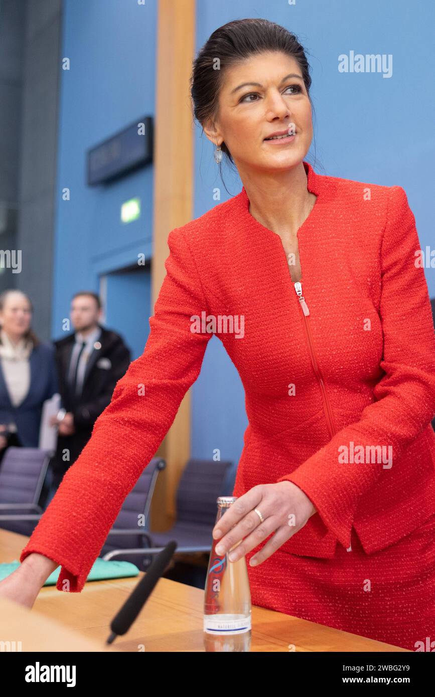 Gründung Bündnis Sahra Wagenknecht BSW in Berlin Berlin, Deutschland ...