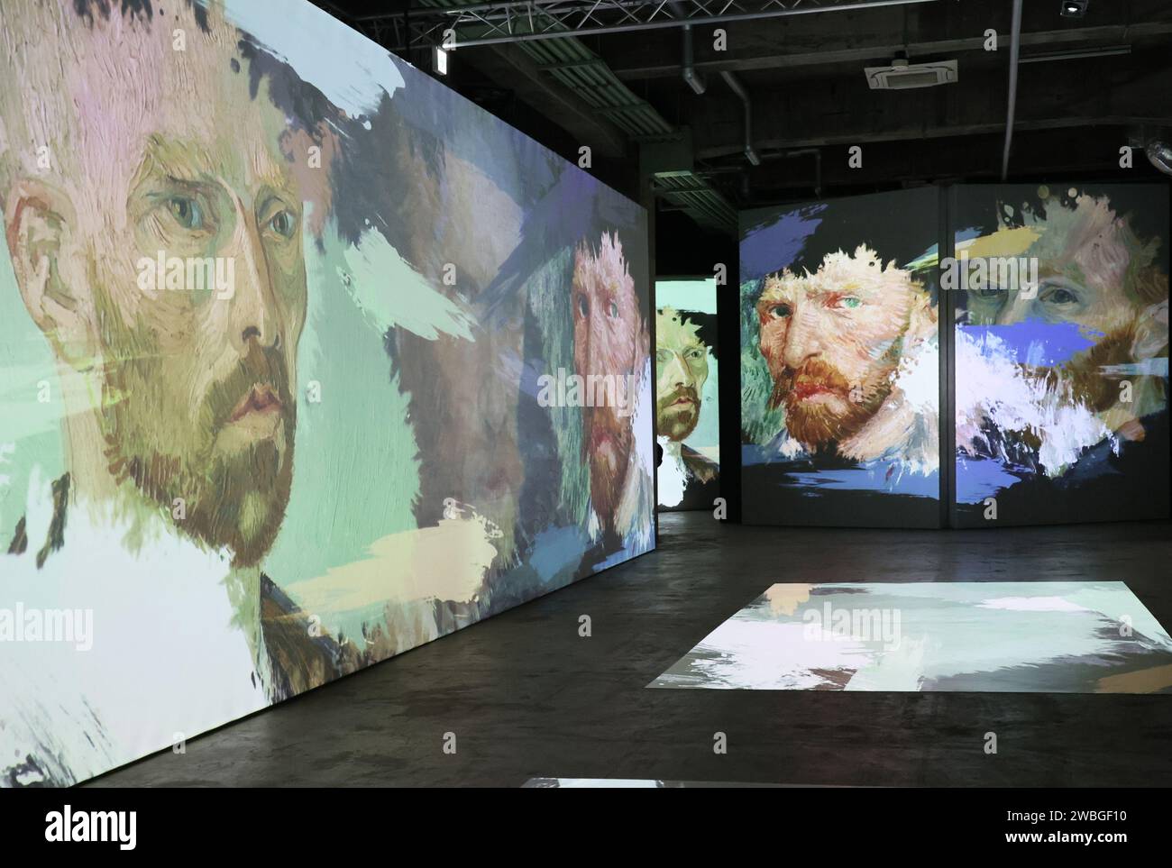 10 gennaio 2024, Tokyo, Giappone - le persone potranno vivere un'esperienza immersiva con i ...