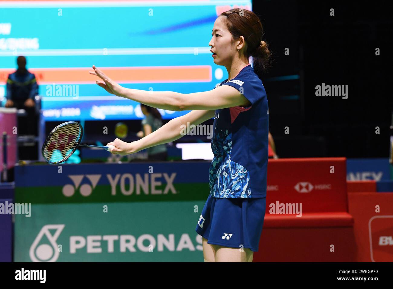 Axiata Arena, Kuala Lumpur, Malesia. 10 gennaio 2024. Nami Matsuyama ...