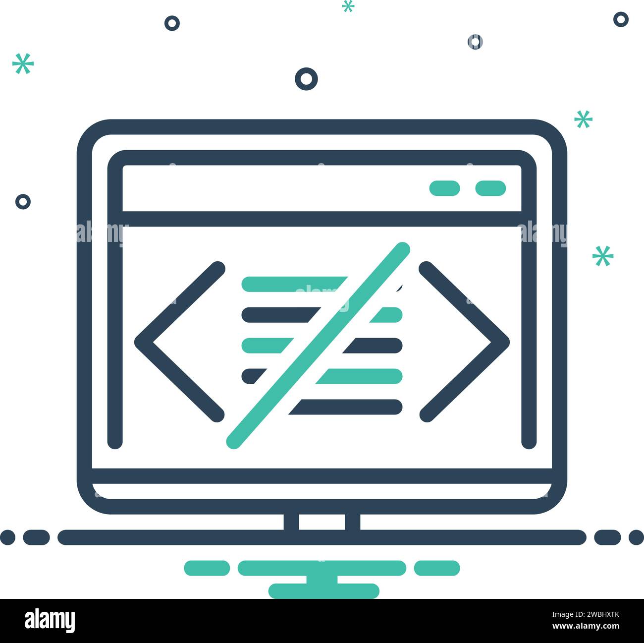 Software di codifica Immagini Vettoriali Stock - Alamy